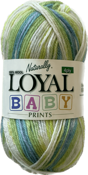 Naturally Yarns Loyal Baby Prints 4ply/fingering weight - Yummy Yarn and co